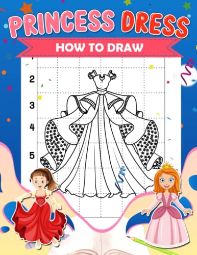 How To Draw Princess Dress Outline: Cute Clothes Shown By 30 Easy And ...