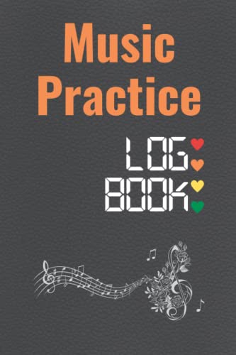 Music Practice Log Book: Lesson Planner Practice Assignment for All ...