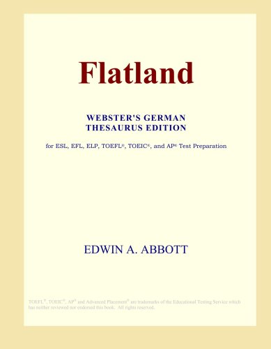 Flatland (Webster's German Thesaurus Edition) by Icon Group | Goodreads