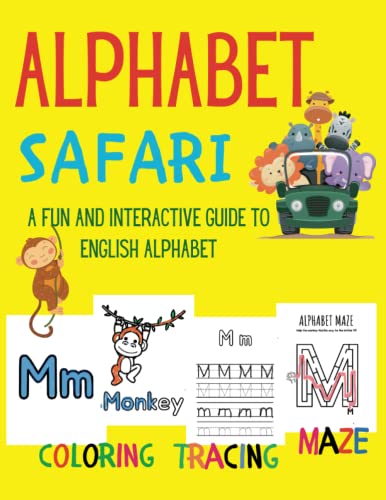 Alphabet Safari: A fun and interactive guide to English alphabet by ...