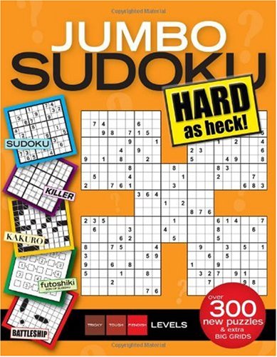 Jumbo Sudoku Hard as Heck by Sudoku | Goodreads