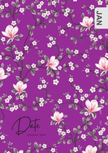 Date Reminder Book: B6 Small Notebook for Recording Birthdays and ...