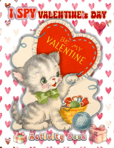 I SPY Valentine's Day Be My Valentine Activity Book: Jumbo size 8.5 x ...