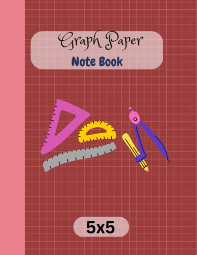 Graph Paper Note Book: Graph notebook for School/College and University ...