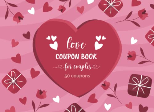 Love Coupon Book for Couples: 50 Unique Romantic Coupons for Couples ...