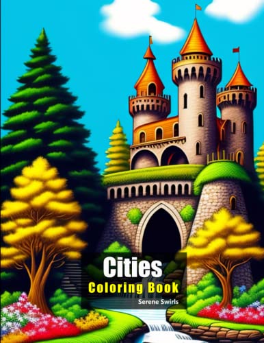 Cities Coloring book: the most beautiful places for adults and kids by ...