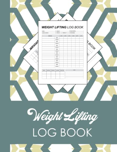Weight Lifting Log Book: Weight Lifting Log Book For Professional ...