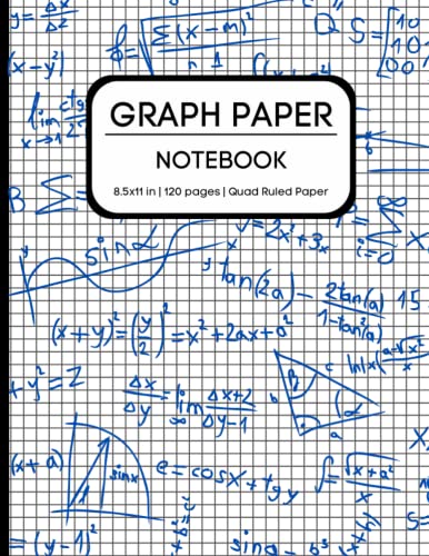 Graph Paper Notebook: Grid Paper Notebook for Students of Math, Science ...