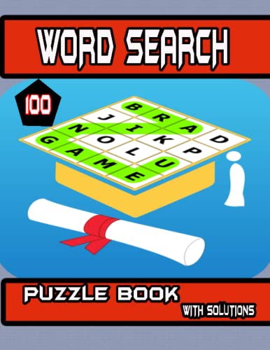 100 Word Search Puzzle Book: Perfect Gift For Puzzle Lover. Total 100 ...