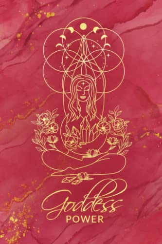 Goddess Notebook: Beautiful Goddess Notebook Journal with 120 blank pages to write your happy ...
