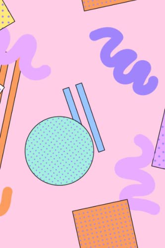 90s Themed Notebook: Notebook, Journal, Diary 6"x9" by The Note Net ...