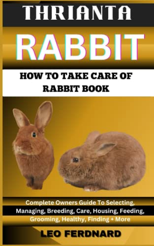 THRIANTA RABBIT. HOW TO TAKE CARE OF RABBIT BOOK: The Acquisition ...