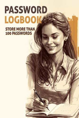 Password Logbook: Store more than 100 passwords by Strawberry Books ...