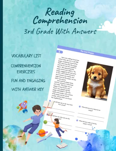 Reading Comprehension 3rd Grade With Answers: Ages 7-9, Fun and ...