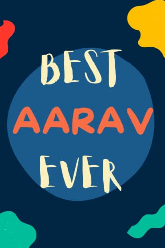 Aarav Notebook: Personalized Name Notebook Journal for Aarav to Write ...