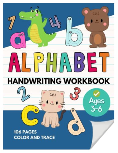 Alphabet Handwriting Workbook: A Pre-Writing Skill Establishing a ...
