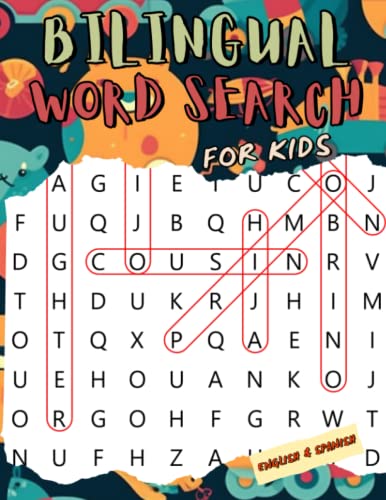 Bilingual Word Search For Kids: A Puzzle Book To Enhance Your spanish ...
