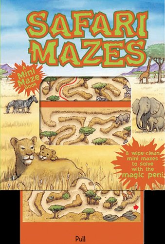 Mini Magic Mazes: Safari Mazes (Magic Color Books) by Janet Sacks ...