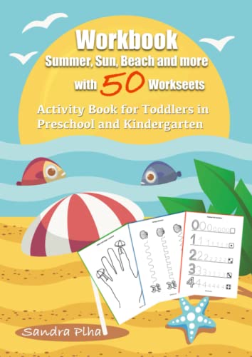 Workbook Summer, Sun, Beach and more with 50 Worksheets: Activity Book ...