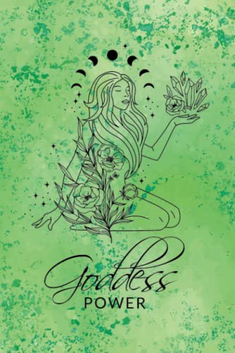 Goddess Notebook: Beautiful Goddess Notebook Journal with 120 blank ...