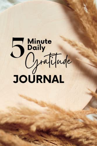 5 Minute Gratitude Journal: Daily Gratitude Journal | Start your day ...