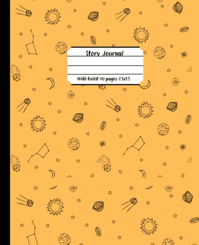 Space-Themed Primary Writing Journal for K-2 Students:: 112 Pages of ...