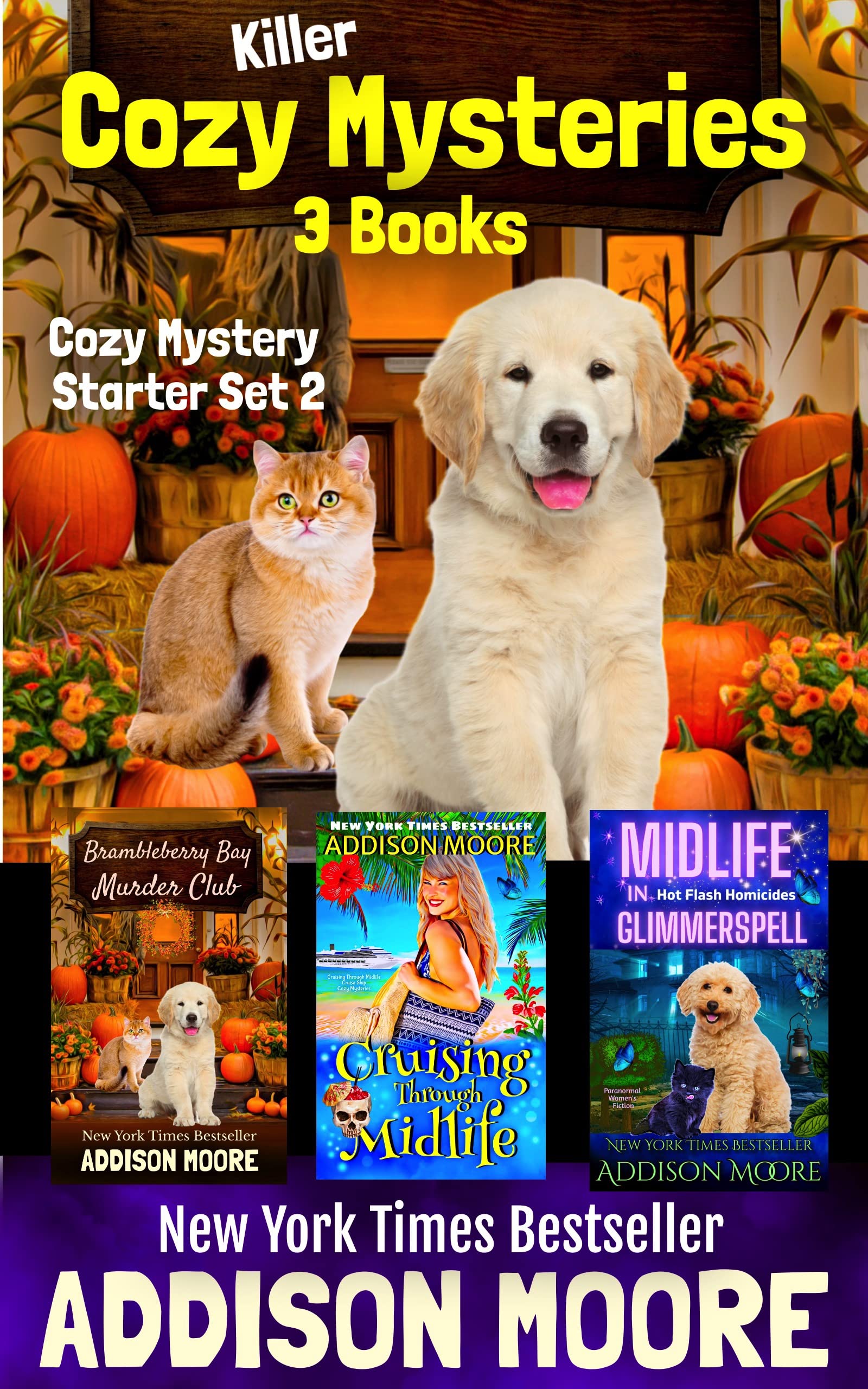 Killer Cozy Mysteries: Cozy Mystery Starter Set 2 by Addison Moore ...