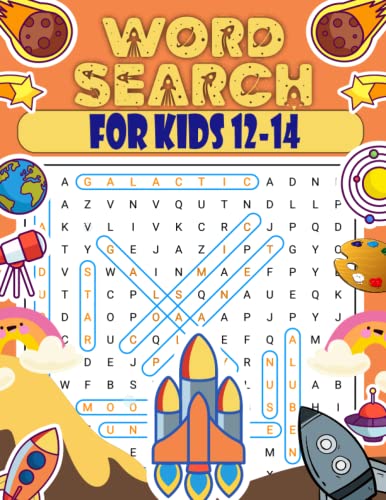 wordsearch for kids 12-14: The Best Book Games for Children to Exercise ...