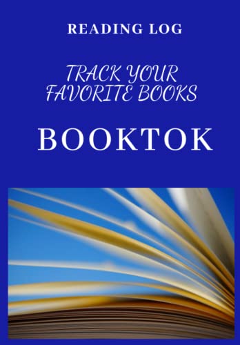 Reading Log Track Your Favorite Books Booktok: Book Tok Journal by All ...