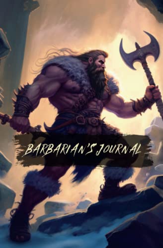 RPG dotted journal for barbarian characters: keep track what happens in ...