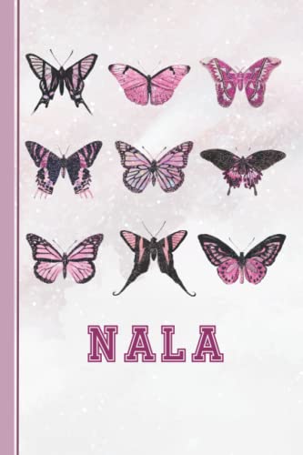 Nala: Awesome Nala Notebook Wide Lined Ruled Paper , Cute Personalized ...