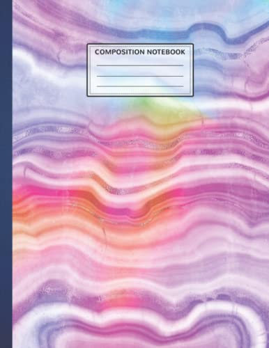 Composition Notebook : orange rainbow awsewome Ruled Composition Book ...