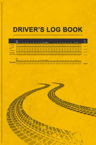 Driver's Log Book: Daily Driver Log Book To Record Vehicle Details ...