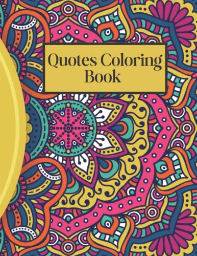 Quotes Coloring Book | inspirational and motivational quotes to color ...
