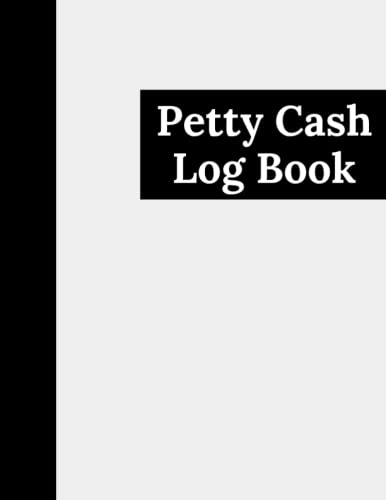 Daily Cash Flow Log Book | Petty Cash Book Financial | Record Keeping ...