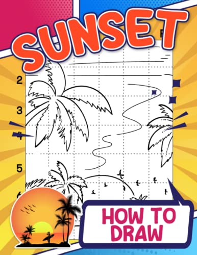 How to Draw Sunset: Wonderful Illustrations Of Dusk With Step By Step ...