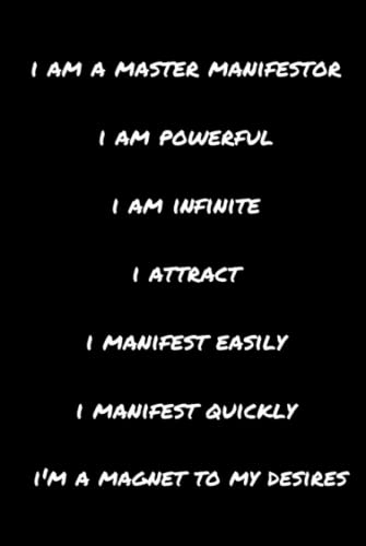 Master Manifestor: A Self-Concept Blank Journal for Unlocking Your Potential and Achieving ...