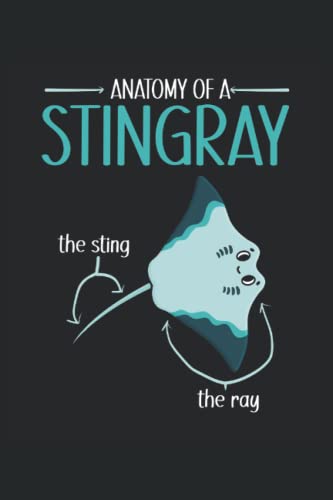 Anatomy Of A Stingray: Marine Biologist Notebook and Journal, Marine ...