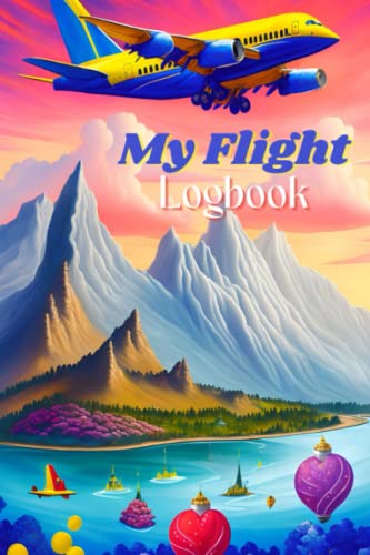 My Flight Logbook For Kids: Kids Flight Logbook Record | Travel Size ...