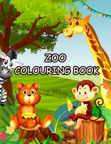 Zoo Coloring Book : Discover the Wonders of the Animal Kingdom ...