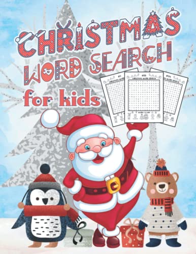 Christmas Word Search For Kids: Fun And Challenging Winter Themed Word ...