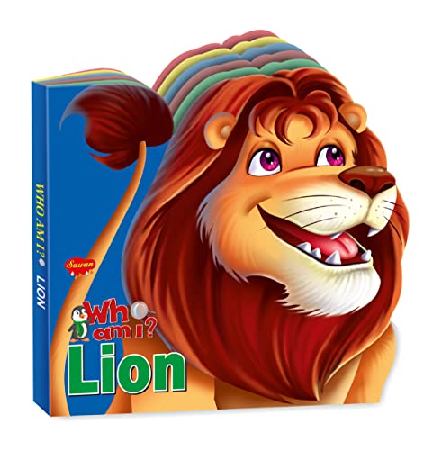 Manoj Publications Presents 'Who Am I' Lion Die-Cut Shape Board-Book by ...