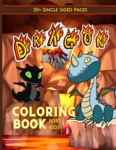 Dragon Coloring Book for Kids: The Perfect Art Book For Kids with a fun ...