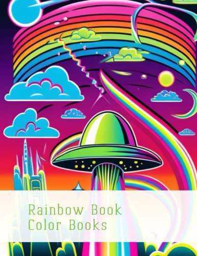 Rainbow Coloring Book for Kids and Toddlers: Big and Simple Rainbow ...