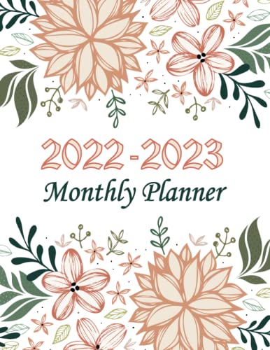 2022-2023 Monthly Planner: January 2022 to December 2023, 24 Months ...