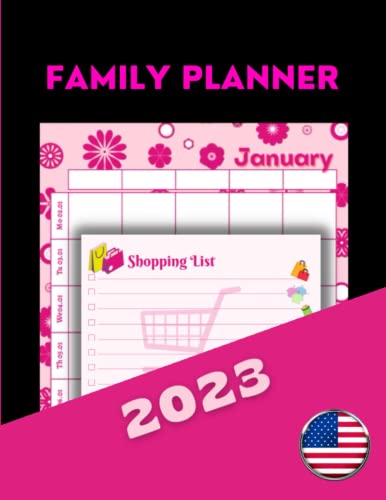 Family organizer 2023 5 columns: Large Family Organizer with a Planning ...