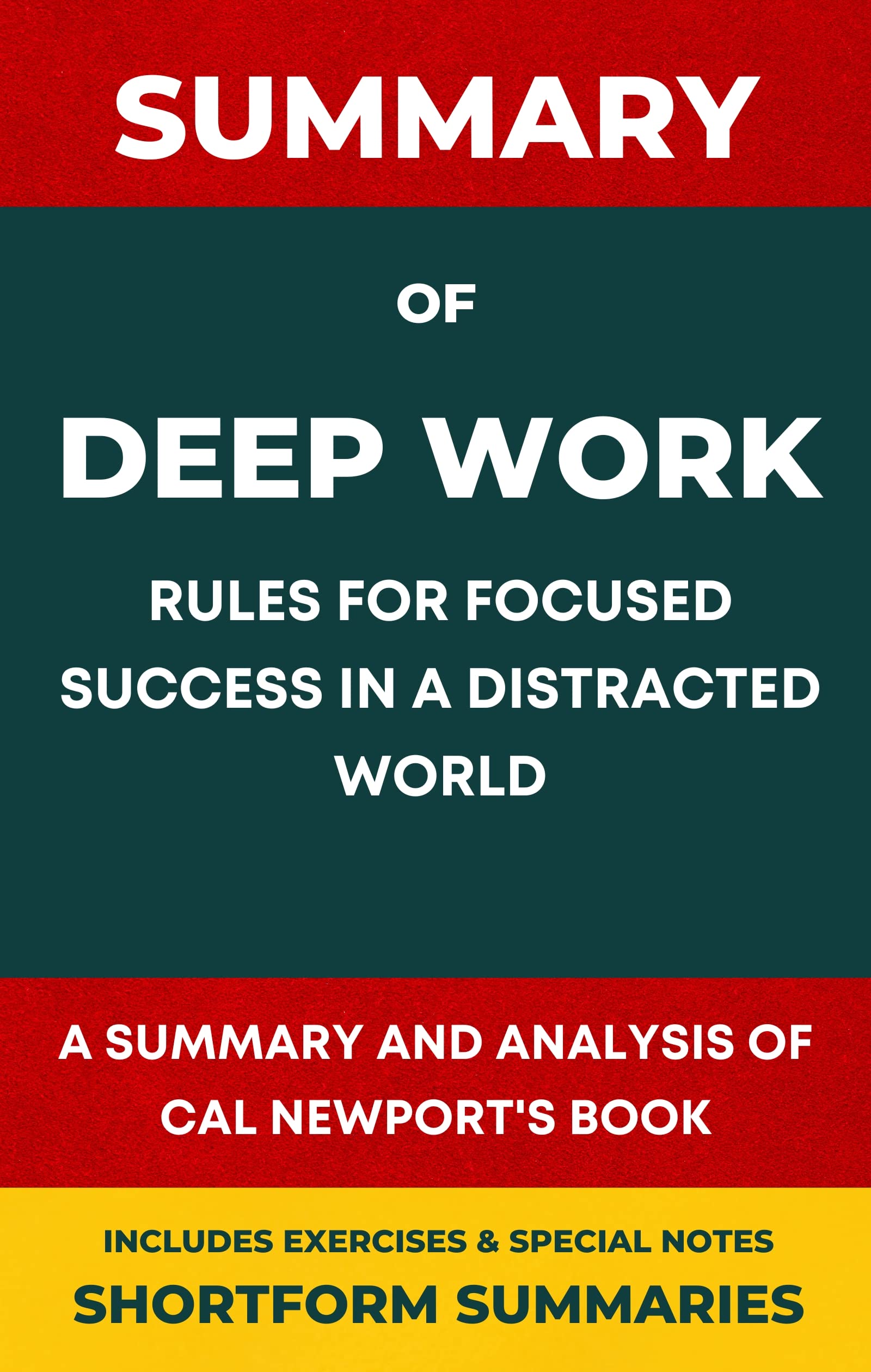 Summary And Analysis Of Deep Work Rules For Focused Success In A 