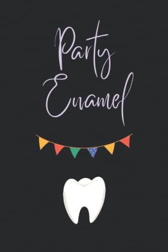 Party Enamel Cartoon Tooth Funny Notebook Journal Diary Patient ...