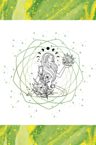 Goddess Notebook: Beautiful Goddess Notebook Journal with 120 blank pages to write your happy ...