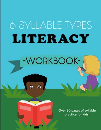 6 Syllable Types LITERACY WORKBOOK | Decodable texts, practice, & games ...